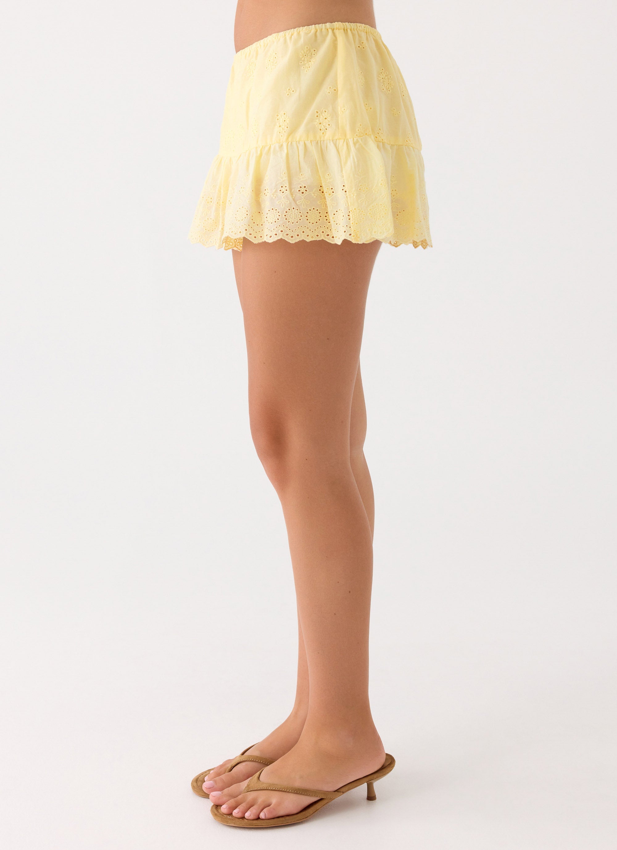 Aberley Skort - Yellow – Peppermayo Canada