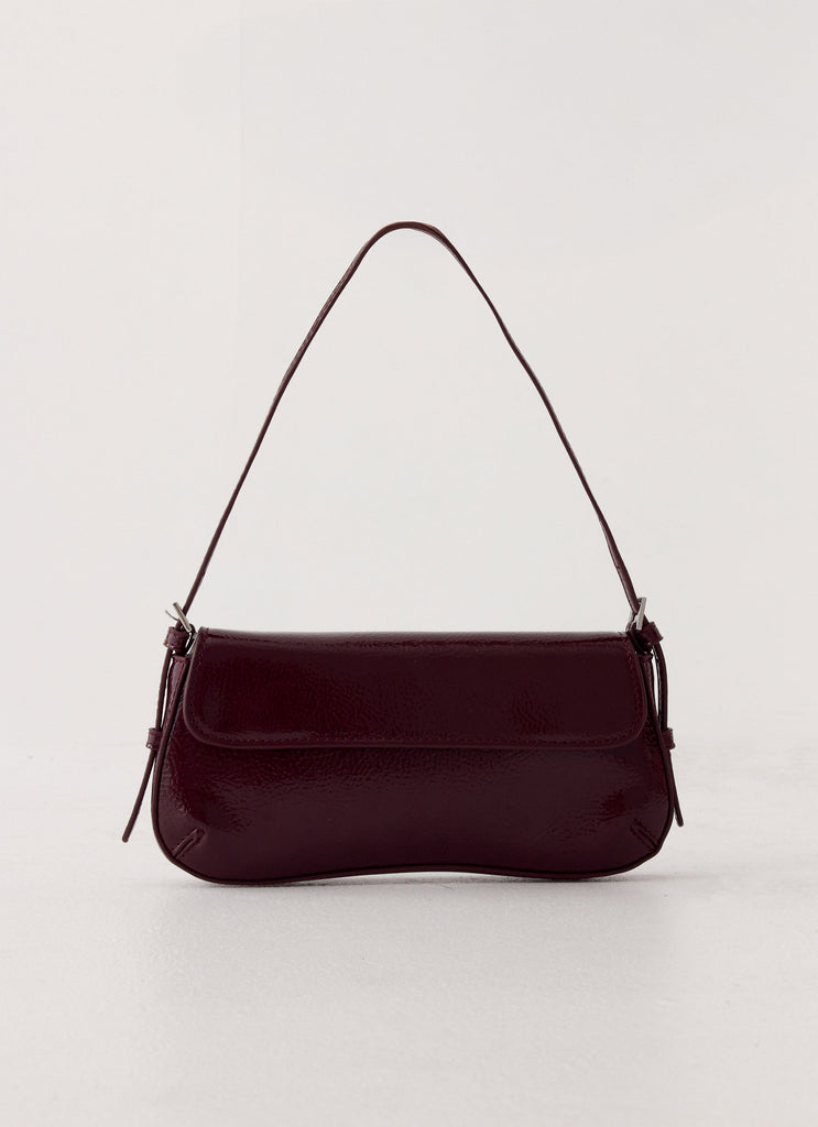 Amoretta Heart Bag - Maroon – Peppermayo Canada