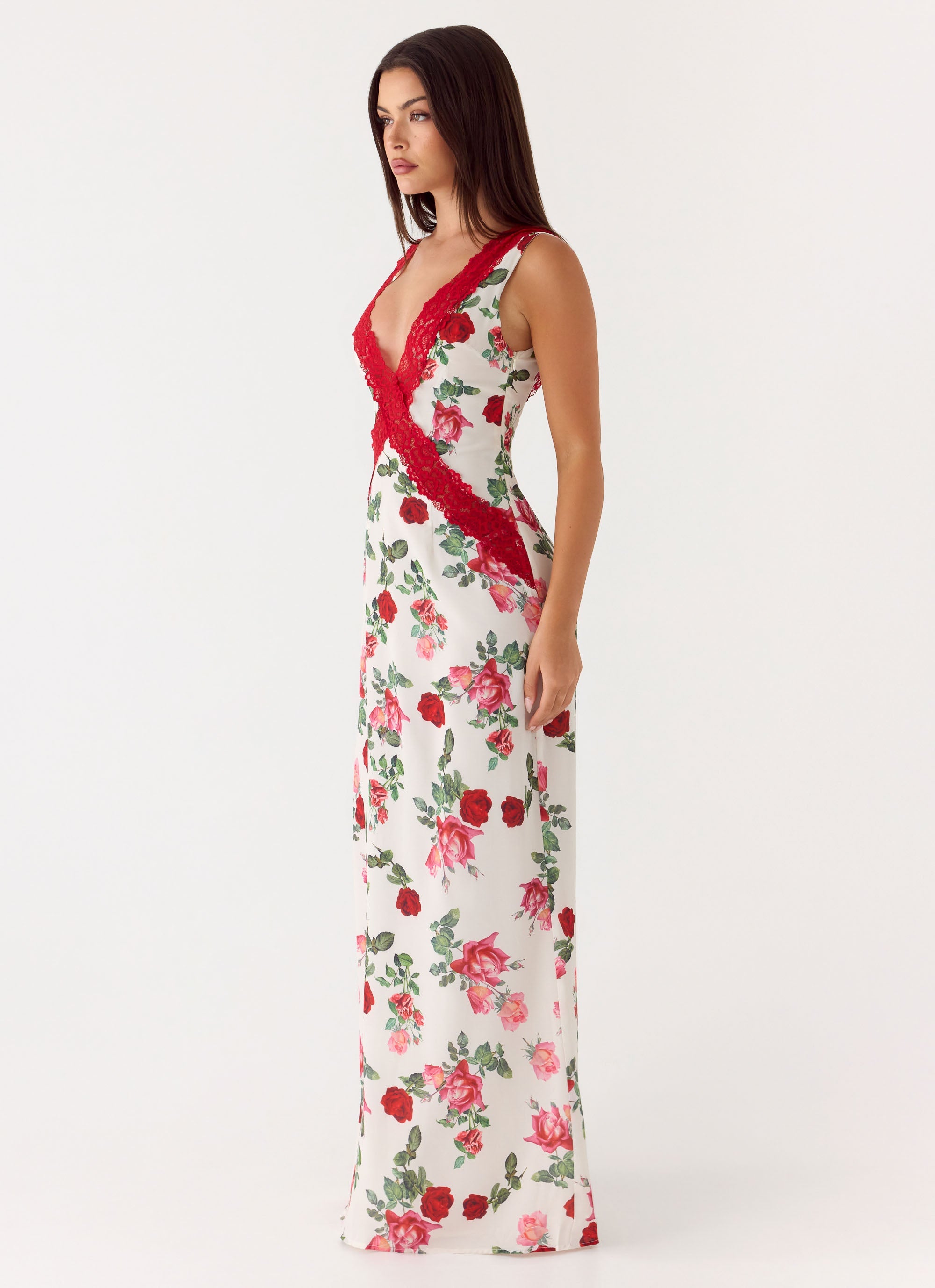 Aoifie Maxi Dress - Ivory Bloom – Peppermayo Canada