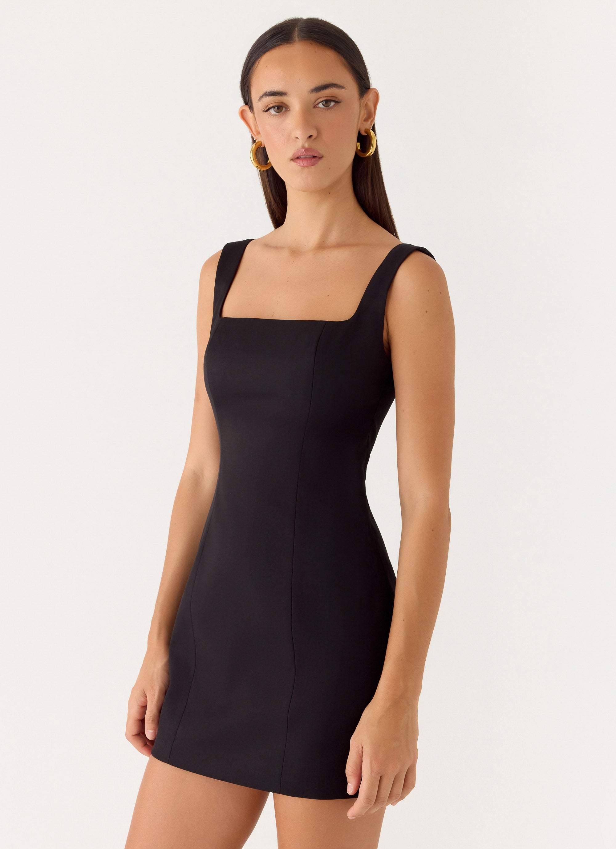 Brief Tension Mini Dress - Black – Peppermayo Canada