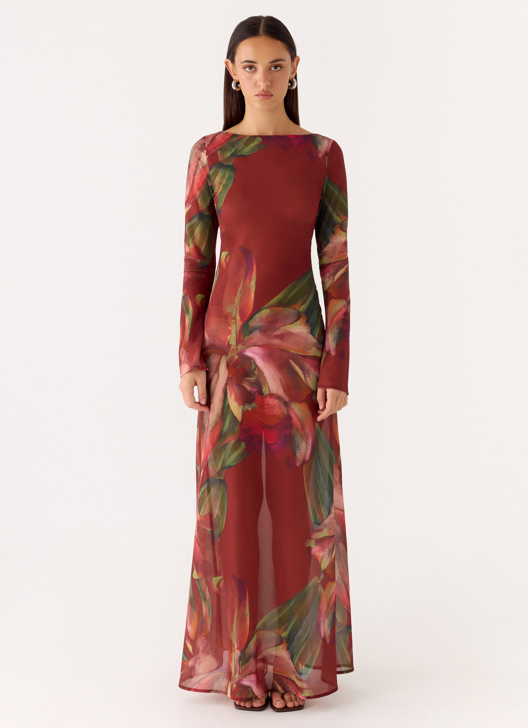 Charmayne Chiffon Maxi Dress - Cuba Cuba – Peppermayo Canada