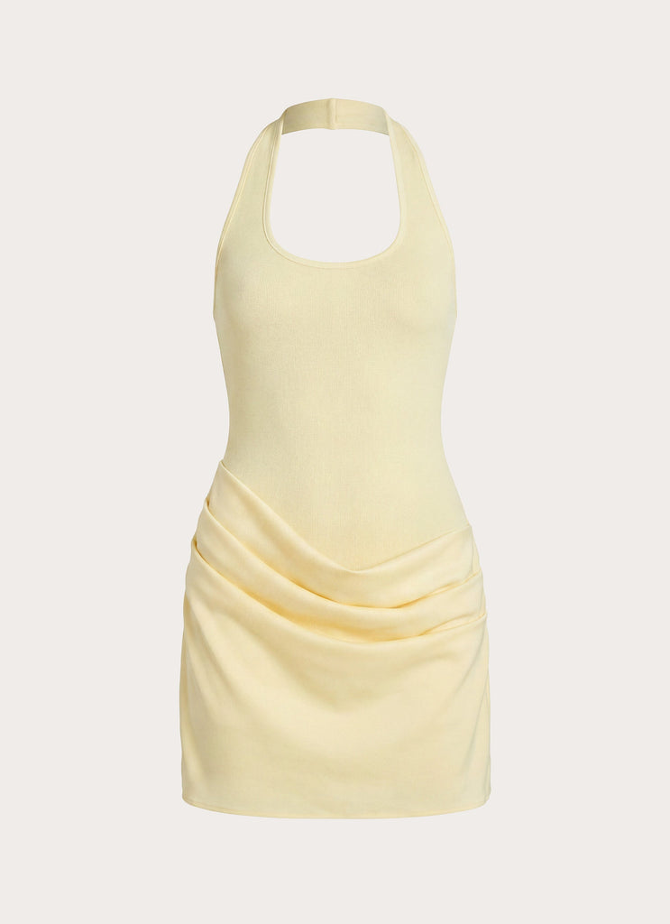 Deena Mini Dress - Yellow – Peppermayo Canada