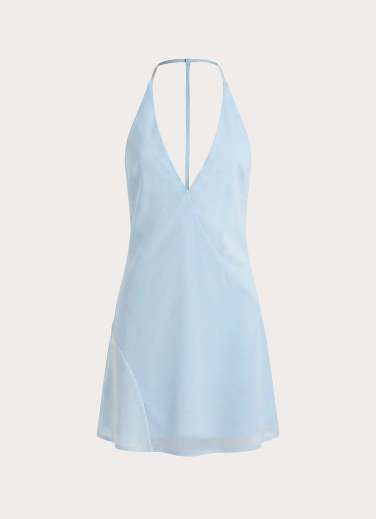 Ellopez Mini Dress - Blue – Peppermayo Canada