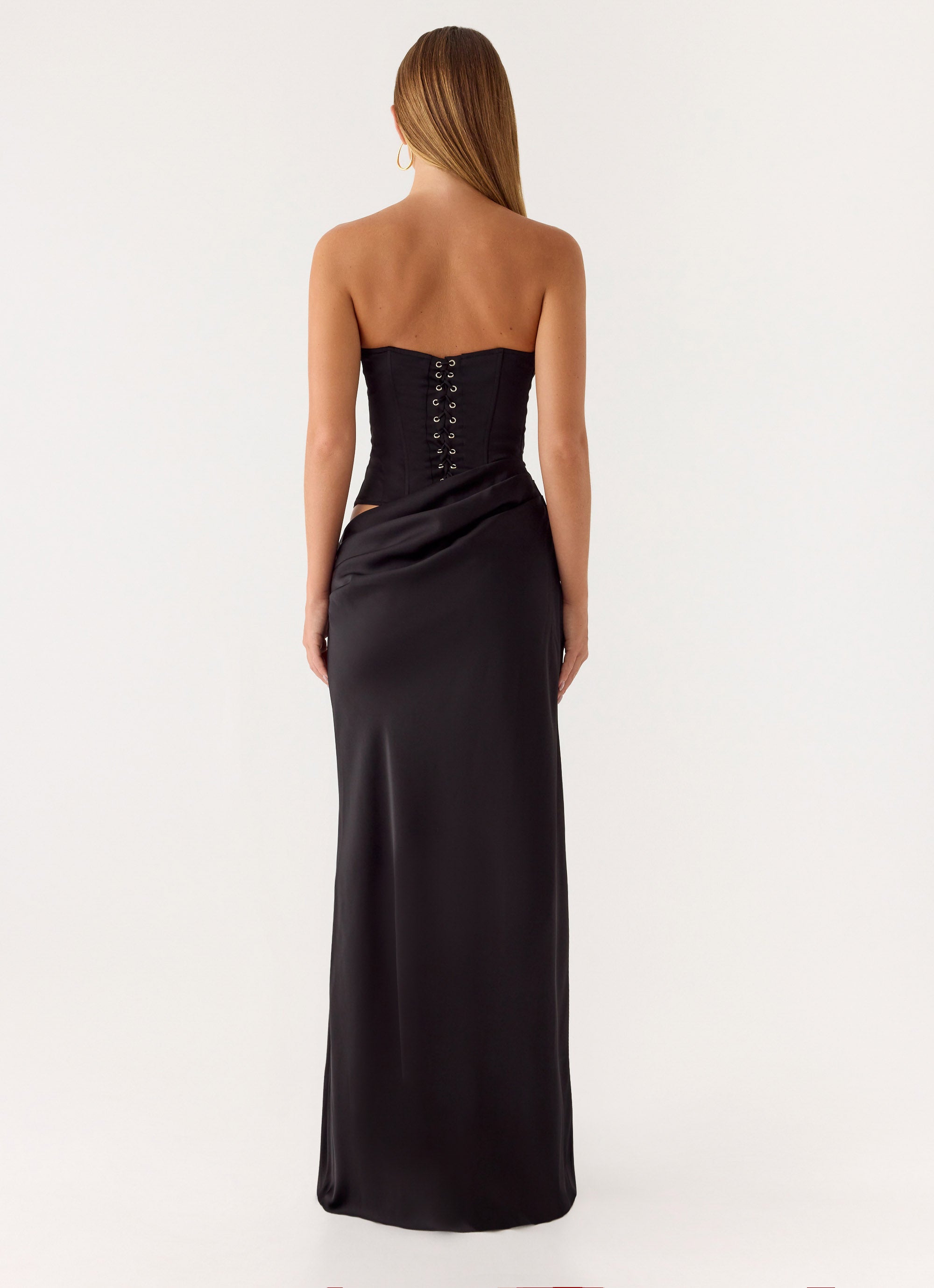 Emory Corset Maxi Dress - Black – Peppermayo Canada