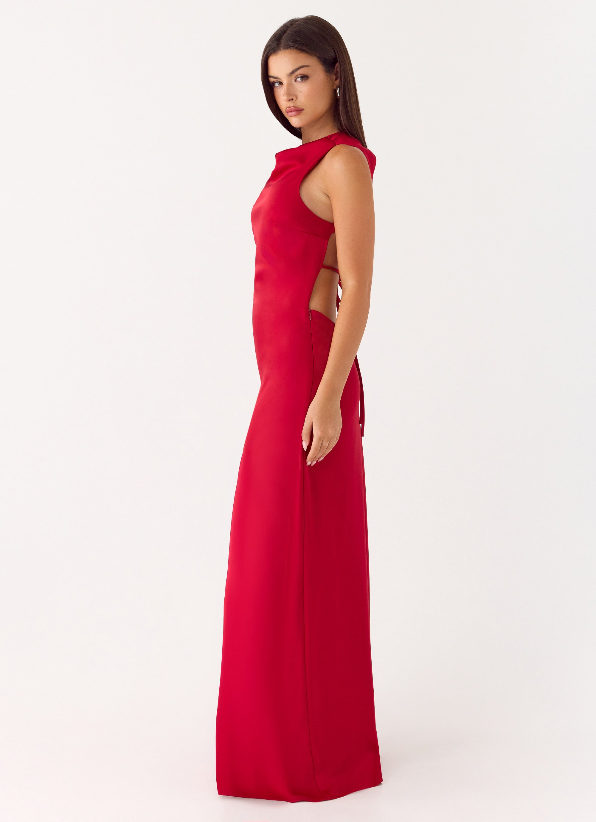 Kaiden Maxi Dress - Red – Peppermayo Canada