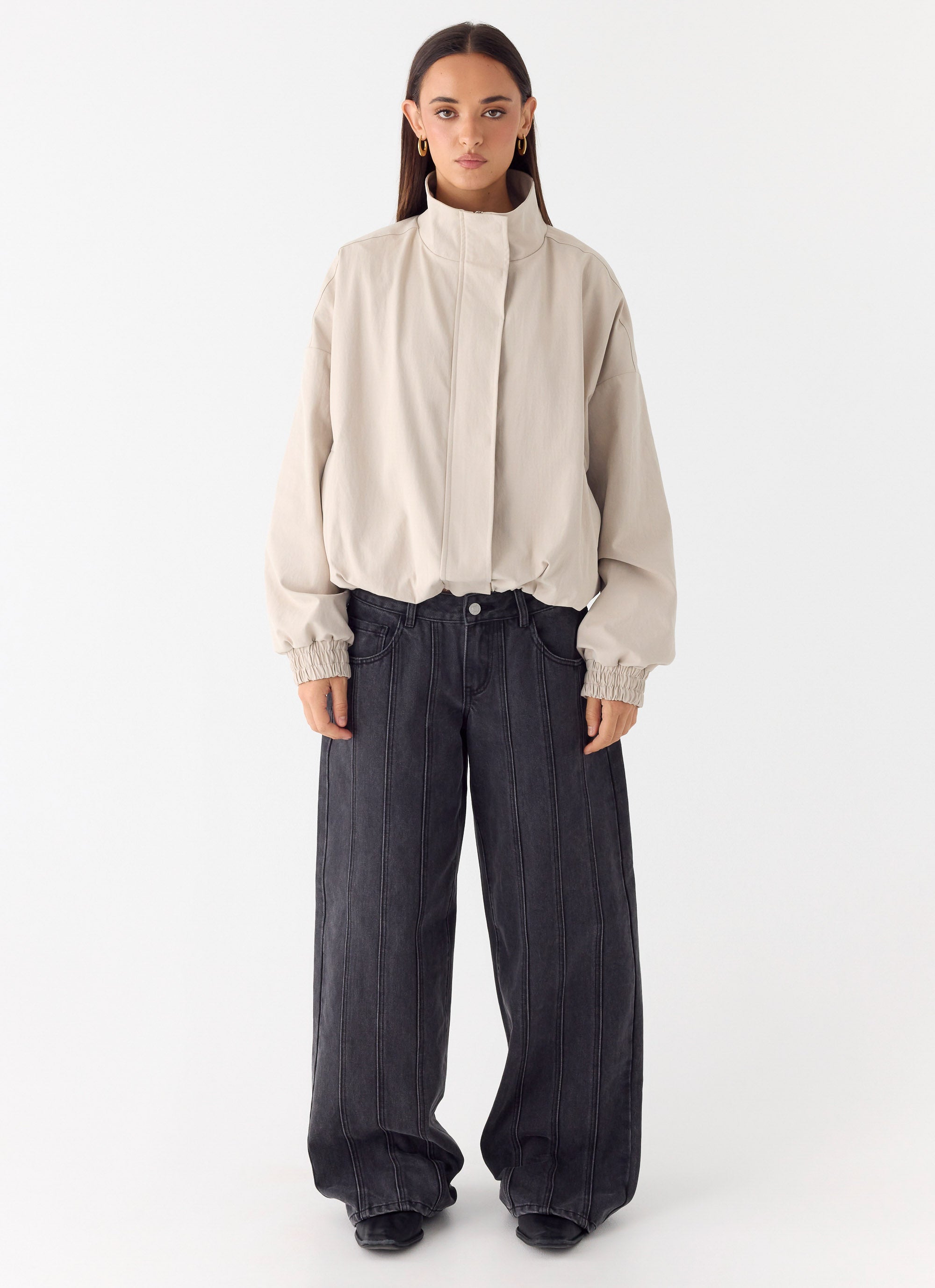 Luca Trench Jacket - Cool Tan – Peppermayo Canada