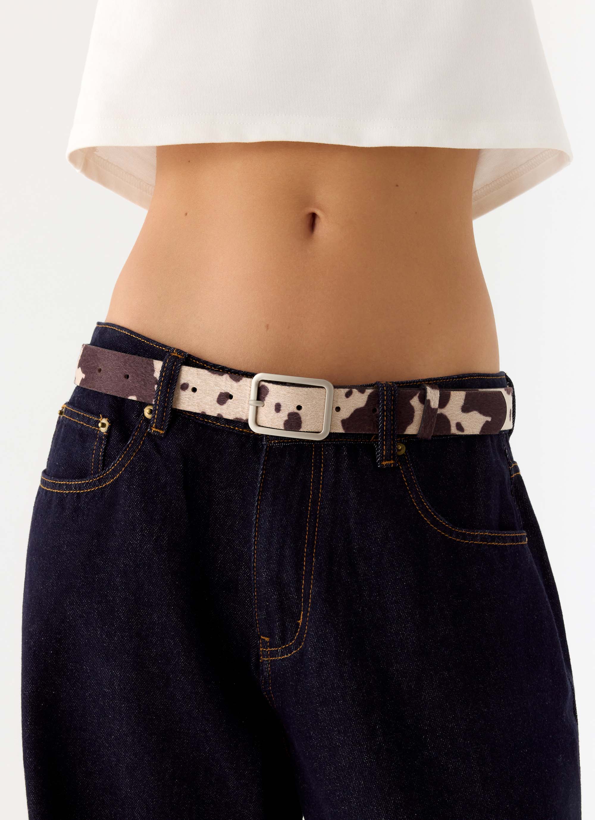 Mercury Kiss Belt - Brown Cow – Peppermayo Canada