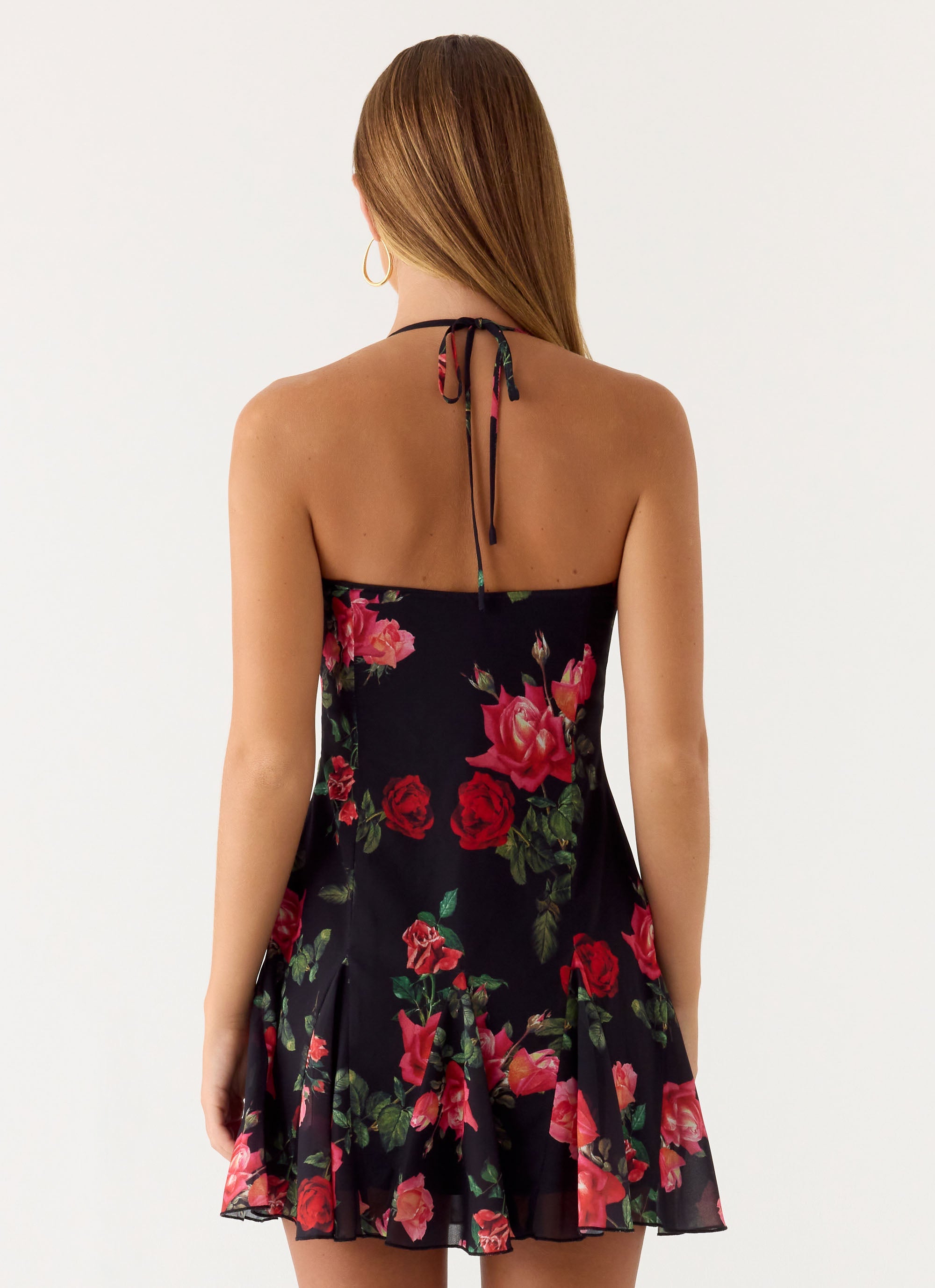 Nikyta Mini Dress - Midnight Bloom – Peppermayo Canada