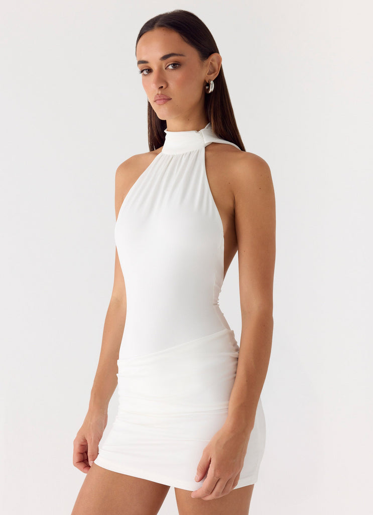On My Way Mini Dress - White – Peppermayo Canada