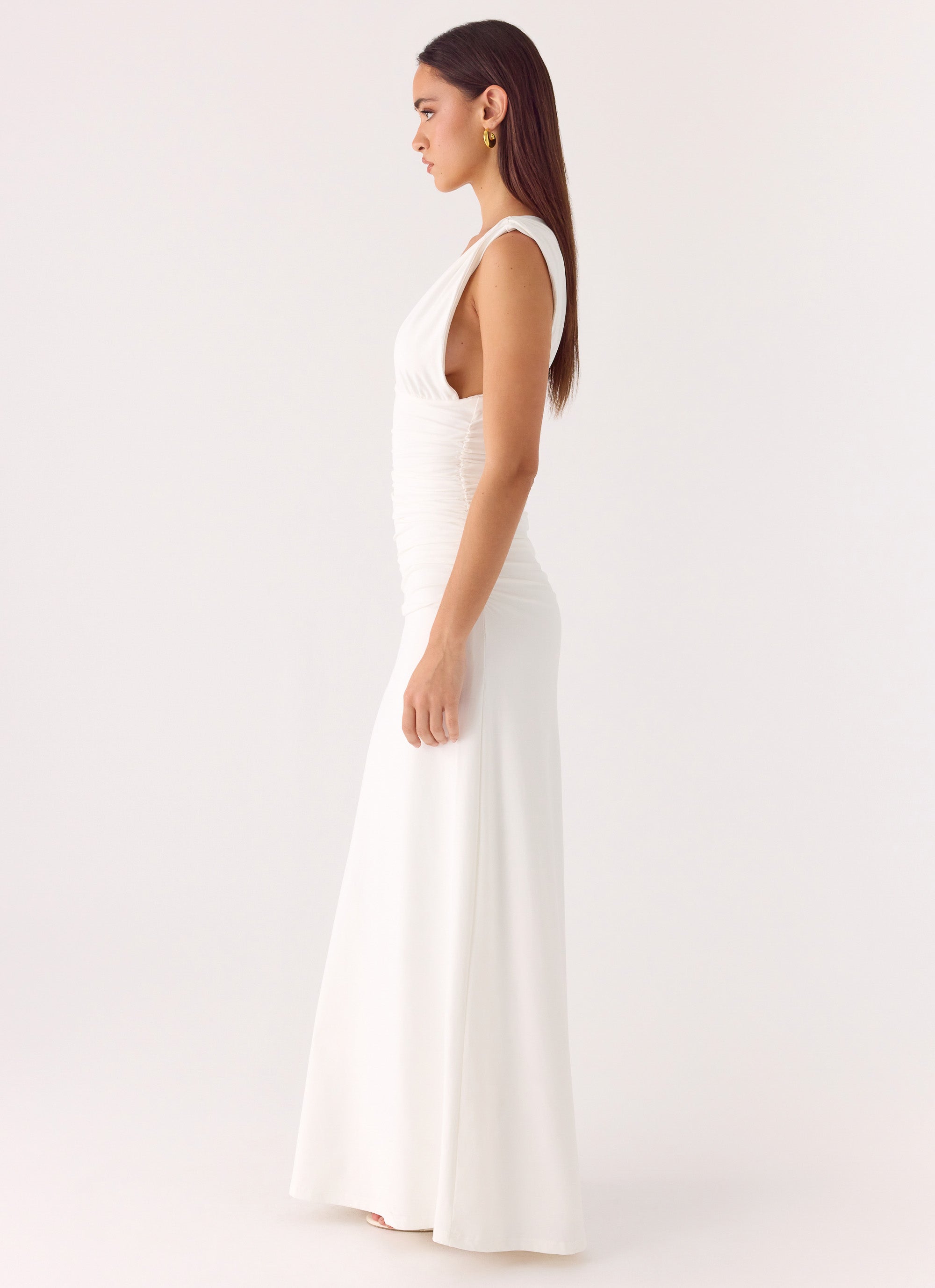 Options Maxi Dress - White – Peppermayo Canada