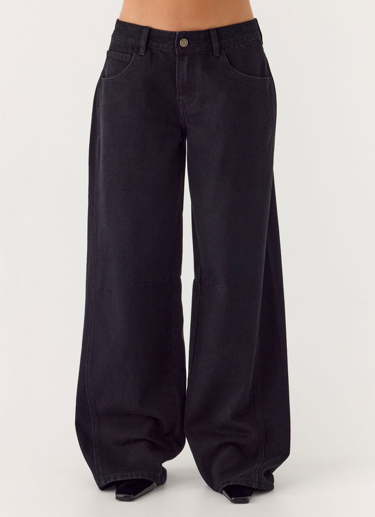 Waylon Low Rise Jeans - Black – Peppermayo Canada